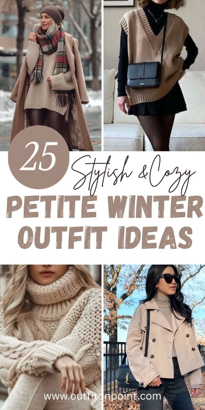 How to Layer Clothes for Winter Without Looking Bulky - Outfit On Point