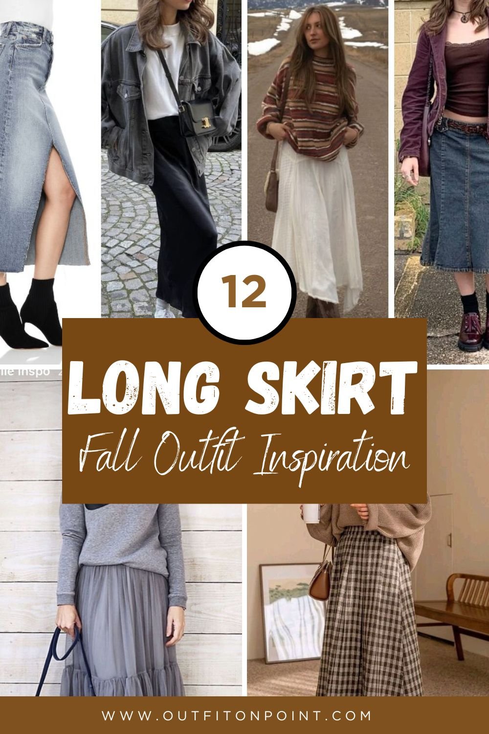 Long Skirt Fall Outfits That Will Make You Love Cooler Weather - Outfit ...