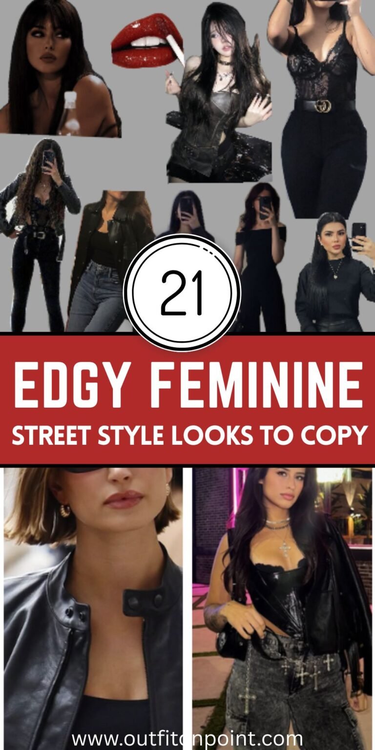 Femme Fatale Street Style Outfits That Slay - Outfit On Point