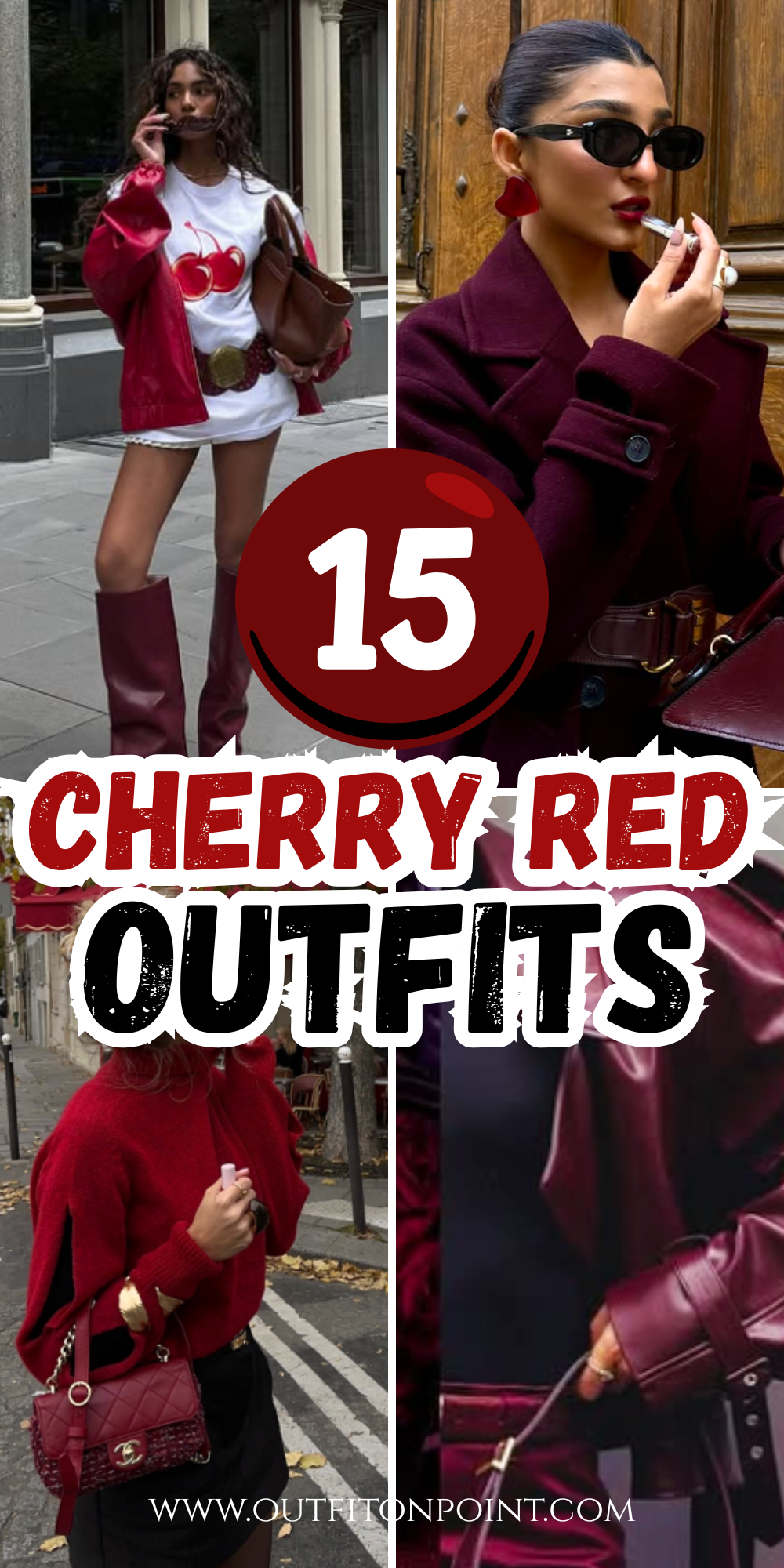 Cherry Red: How to Wear 2026's Hottest Color - Outfit On Point
