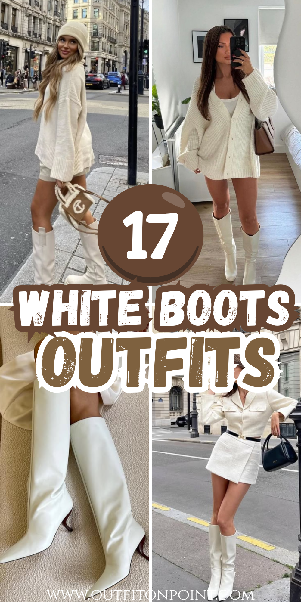 How to Style White Boots: Outfit Ideas You’ll Want to Recreate - Outfit ...